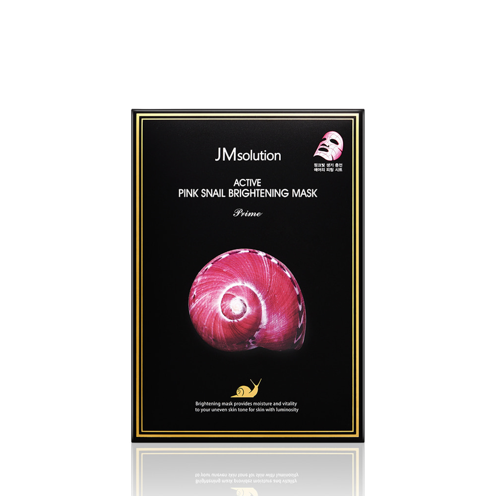 Купить JM Solution тканевая Active Pink Snail Brightening Mask Prime 30 ...