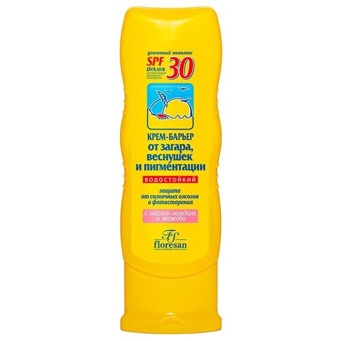 Купить Floresan Ф-114 крем-барьер для тела от загара SPF 30 125 гр в ...