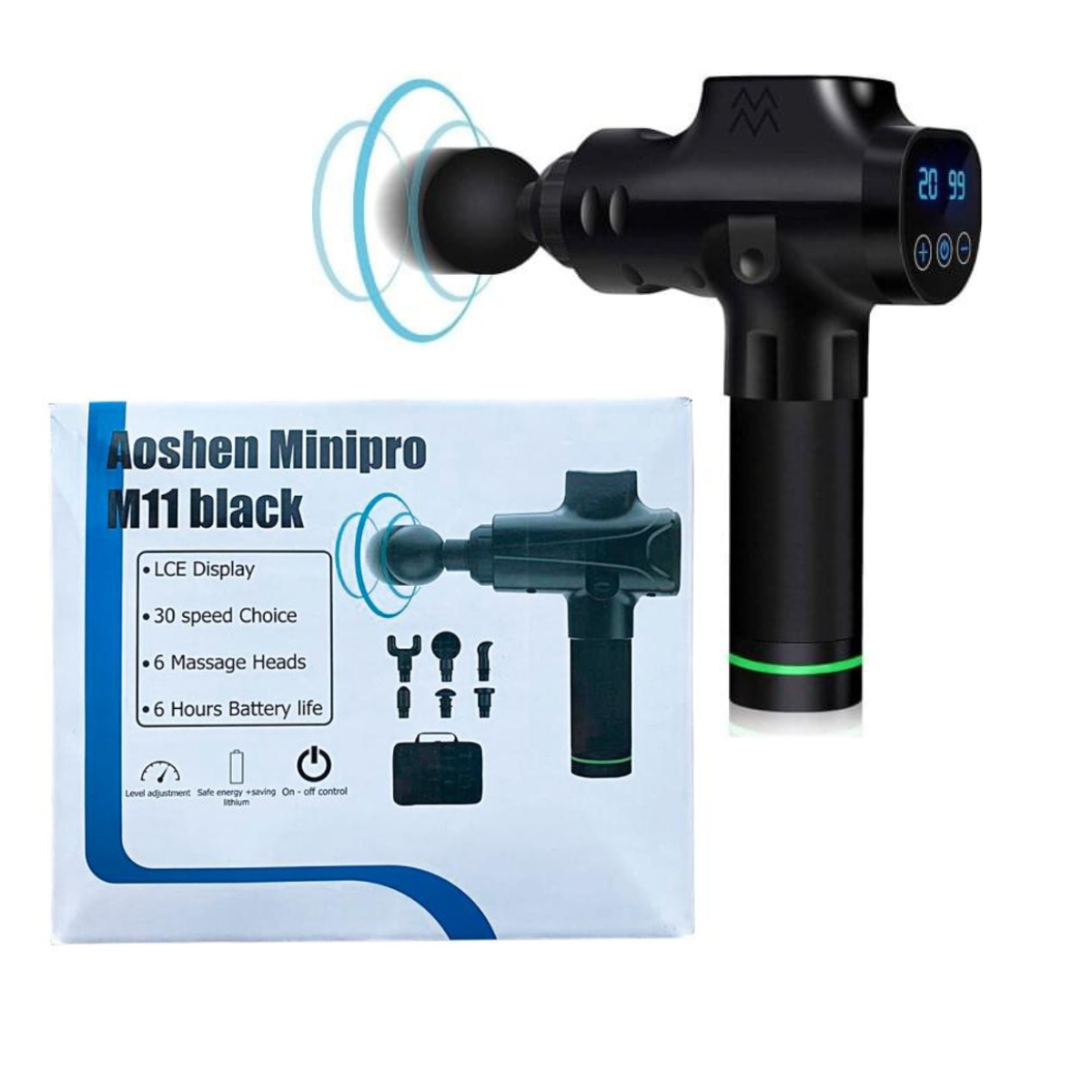 Купить Aoshen MiniPro M11 ручной перкуссионный в кредит в Астане ...