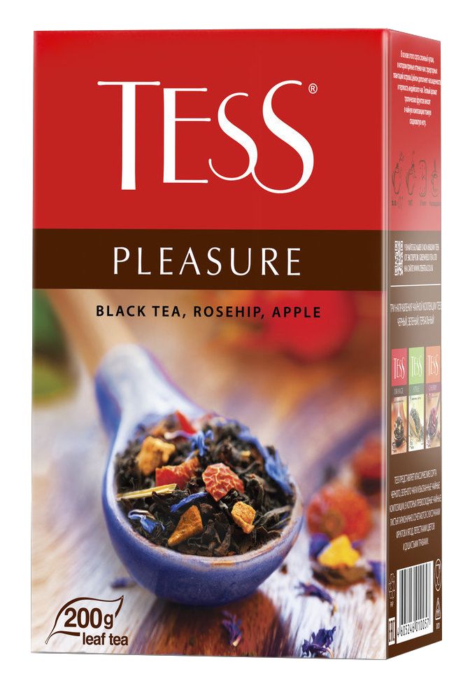 Купить Чай Tess Pleasure коробка 200 г в кредит в Алматы Kaspi Магазин