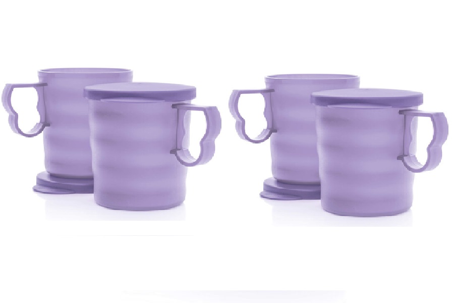 Купить Tupperware кружка Очарование 350 мл 4 шт, пластик в кредит в ...