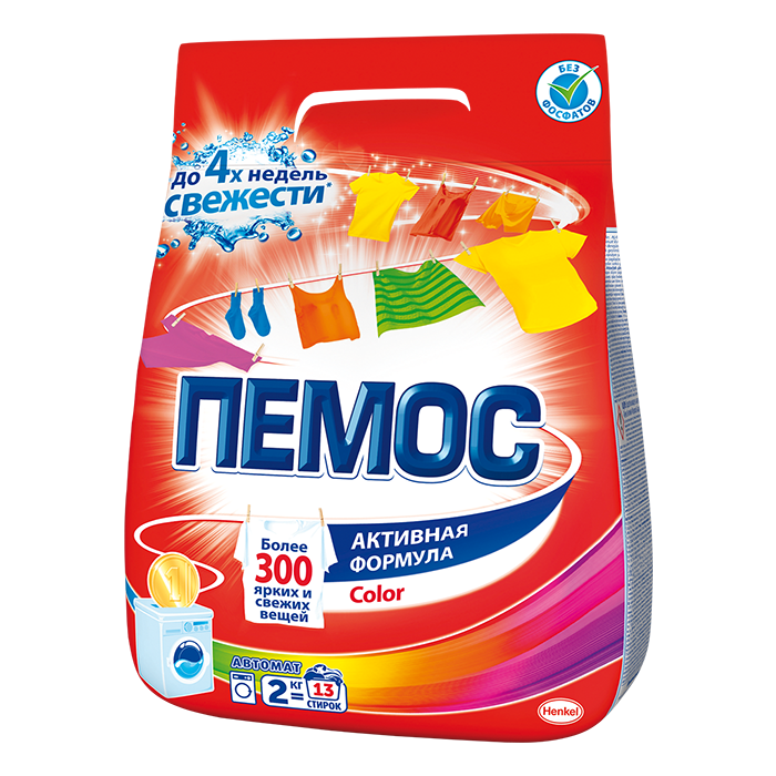 Купить Пемос Color Активная Формула 2 кг в кредит в Алматы – Kaspi Магазин