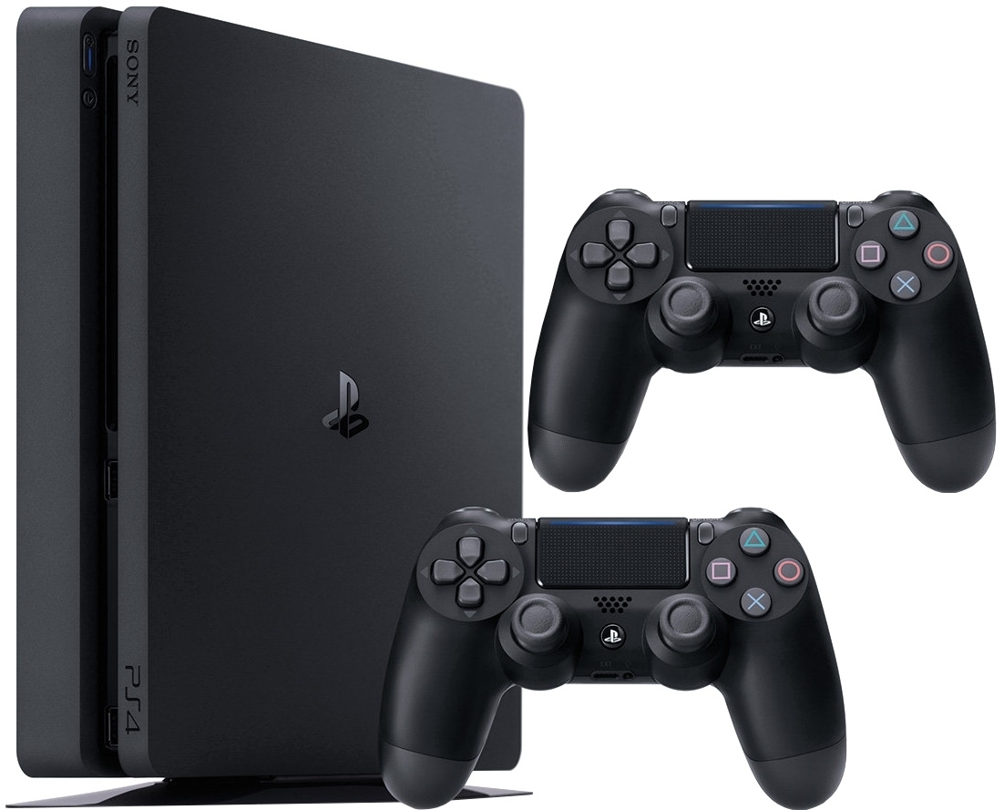 Купить Sony PlayStation 4 Slim 1TB черный + UFC 4 + геймпад в кредит в ...
