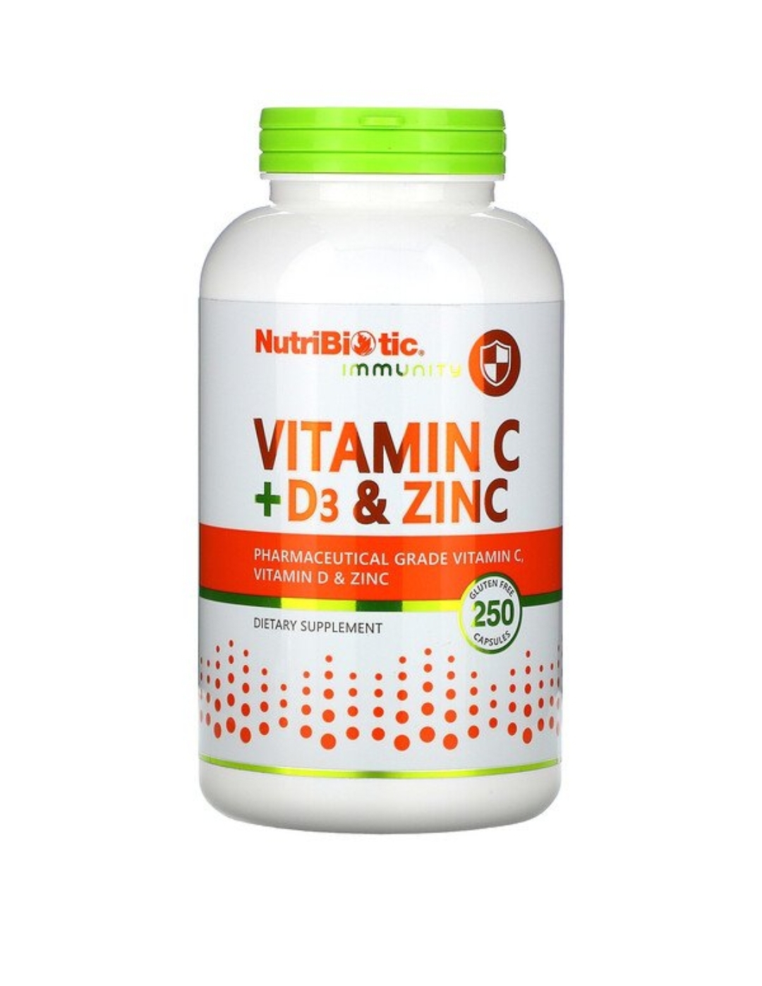 Купить NutriBiotic витамин С + D3 + Цинк 250 капсул в кредит в Алматы ...