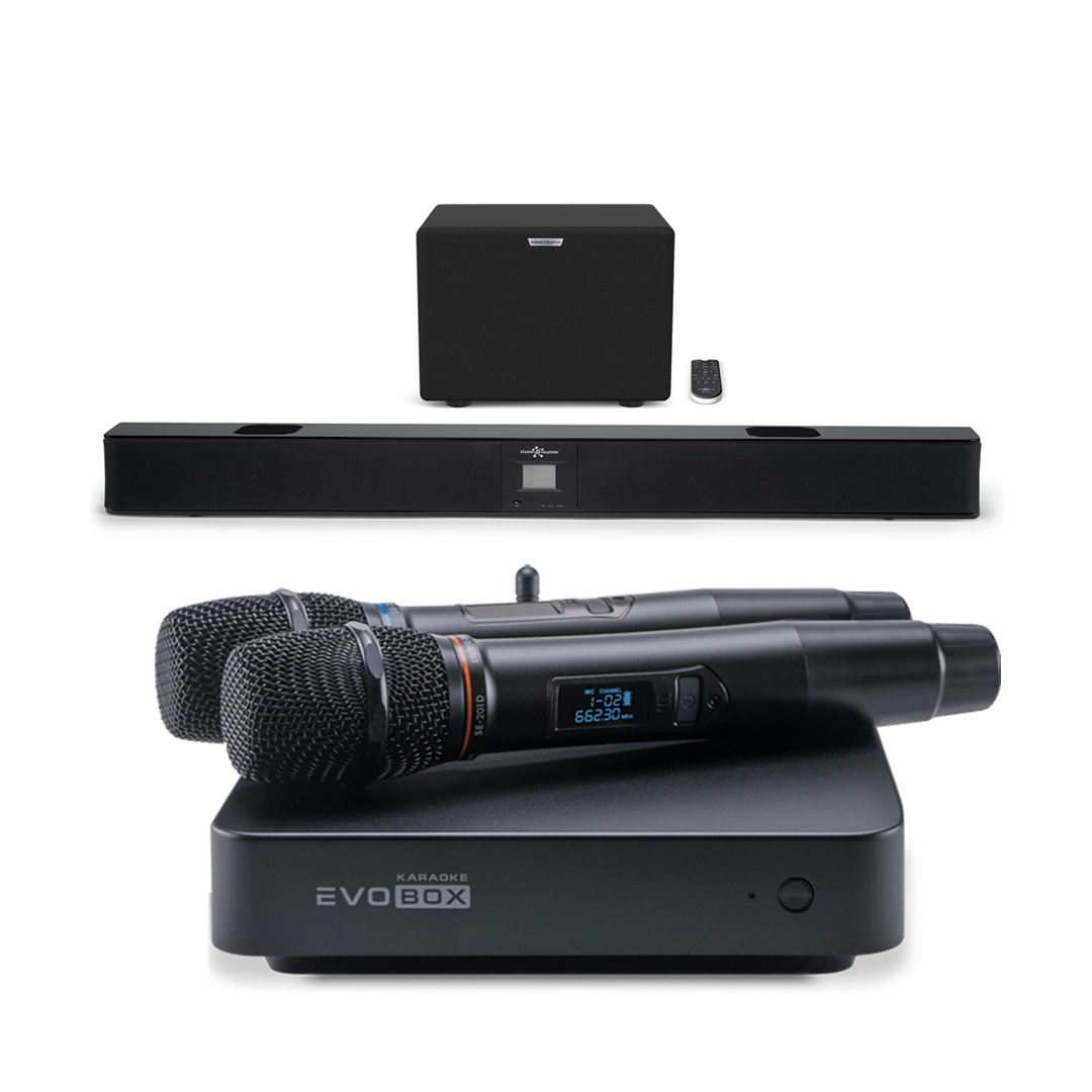 Купить Studio Evolution EVOBOX Plus SE 201D + EvoSound Bar черный в ...
