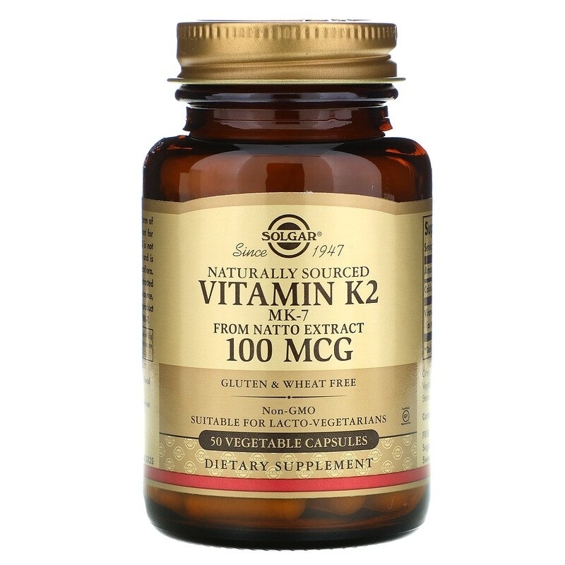 Купить Solgar витамин Vitamin K2 MK-7 100 MCG 50 капсул в кредит в ...