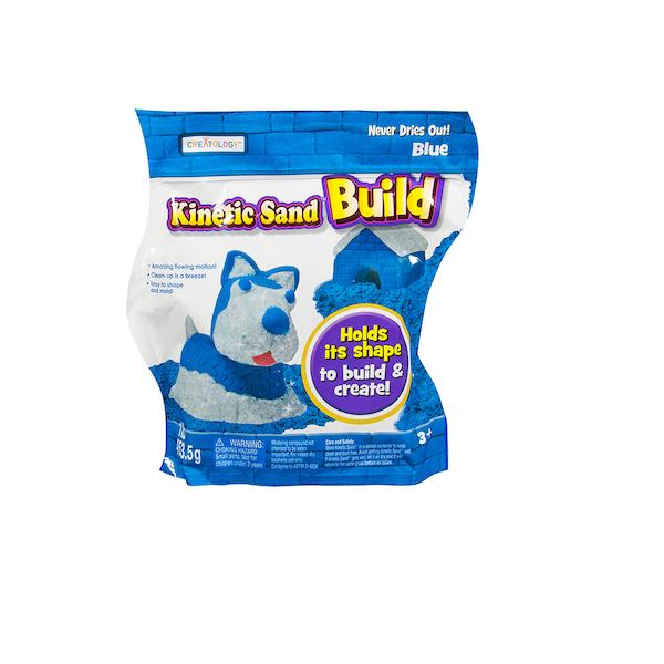 Купить Spin Master Kinetic Sand Build 71428 0.45 кг голубой в кредит в ...