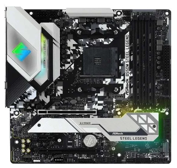 Купить ASRock B550M Steel Legend в кредит в Алматы – Kaspi Магазин