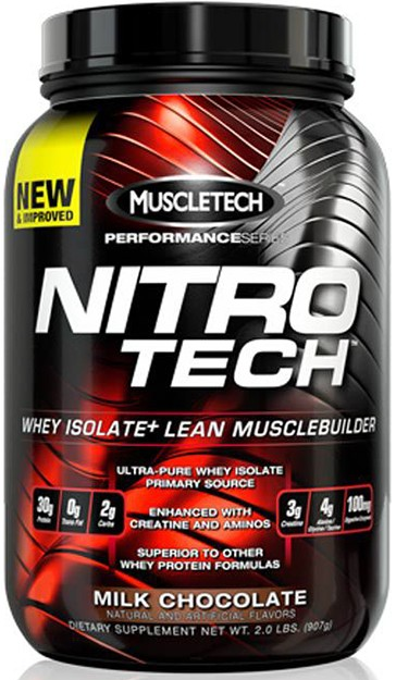 Купить MuscleTech Nitro Tech Performance Series 2 lbs Шоколад 907 г в ...