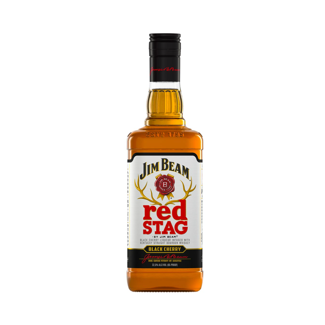 Купить Виски Jim Beam Red Stag Black Cherry бурбон 32.5% 700 мл в ...